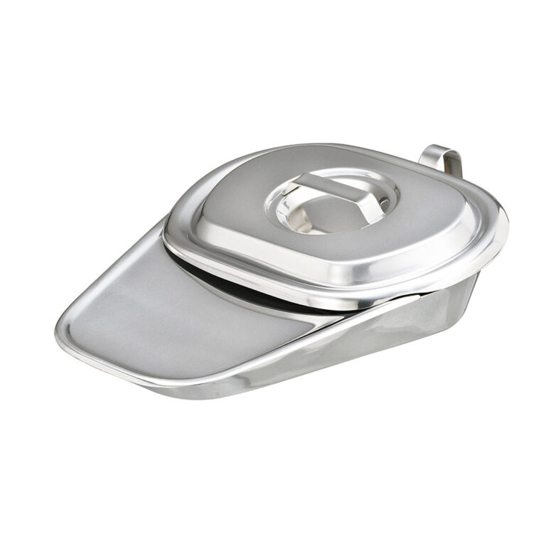 Round Bedpan with cover | Ali Surgical